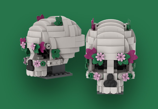 How to Make a LEGO® Sugar Skull | Official LEGO® Shop US