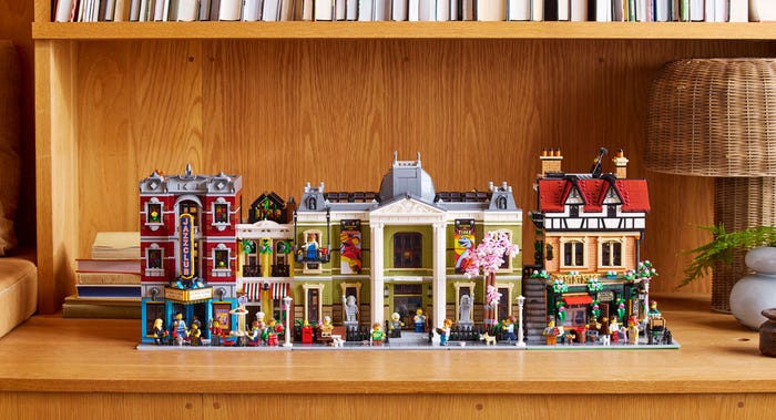 Lego Modular Buildings Instructions Music Store Modular Instructions