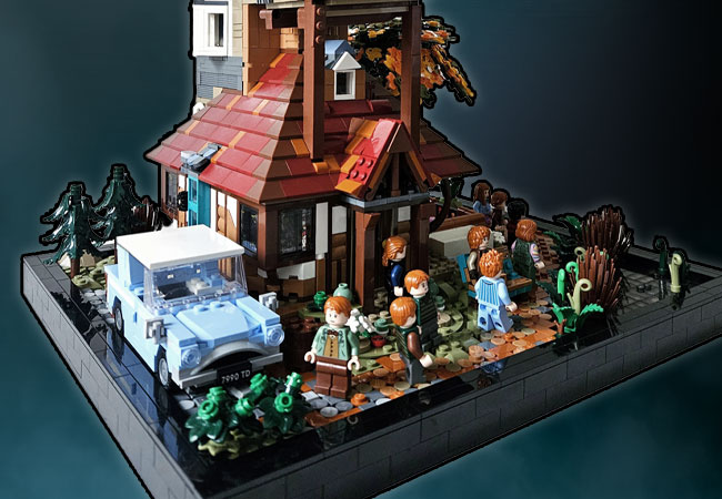 Expanding The Burrow with this Custom LEGO® Harry Potter™ MOC ...