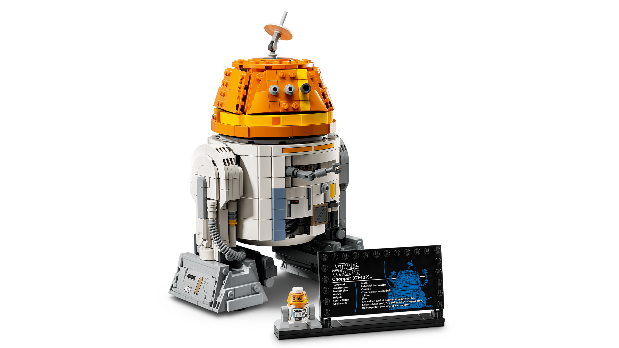 Chopper (C1-10P)™ Astromech Droid 75416 | Star Wars™ | Buy online at ...