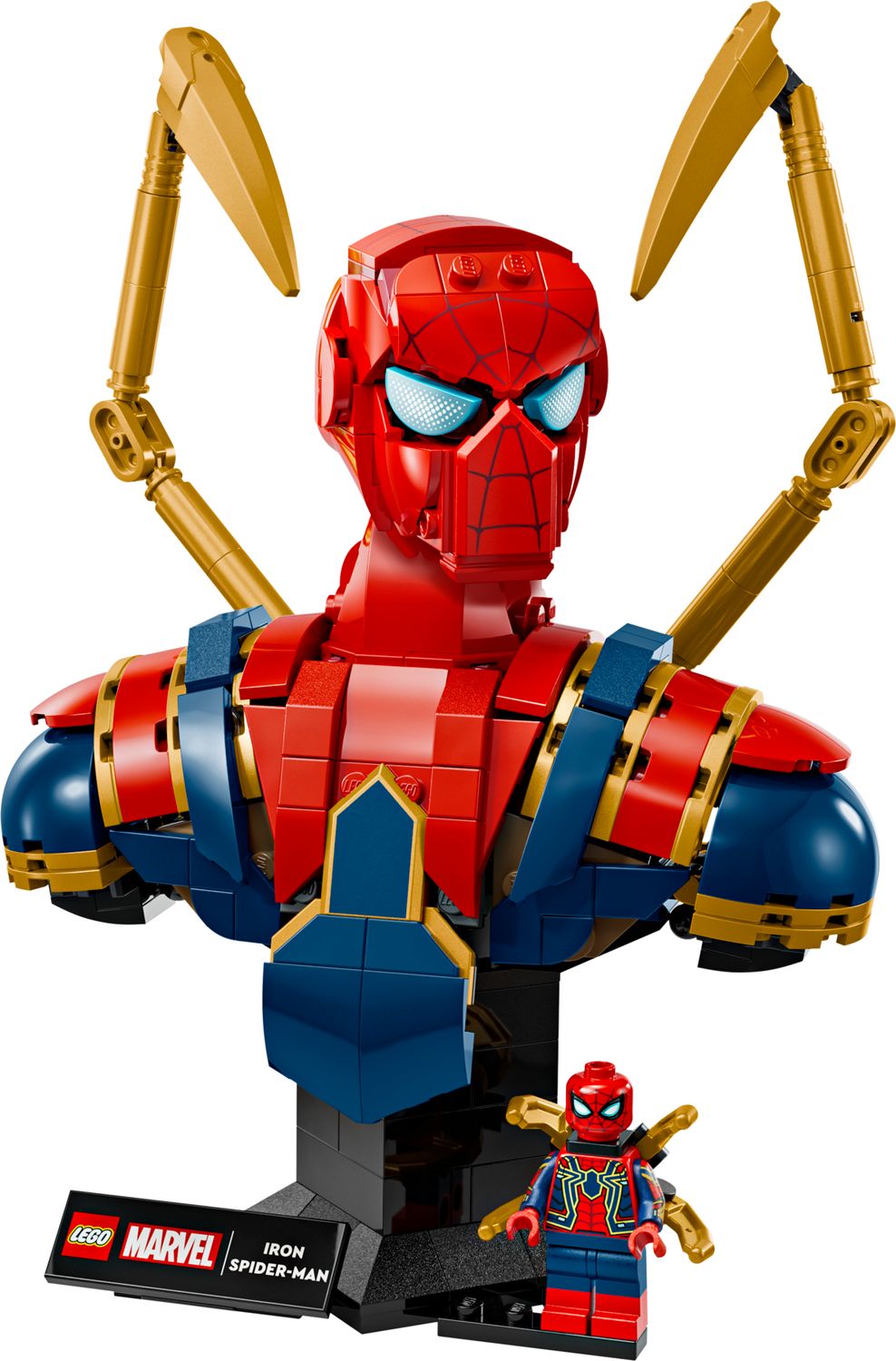 Buste D Iron Spider Man 76326 Marvel Boutique LEGO Officielle FR Buste D Iron Spider Man 76326 Marvel Boutique LEGO Officielle FR