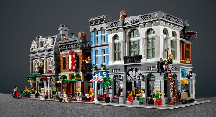 Lego Modular Buildings Instructions Music Store Modular Instructions