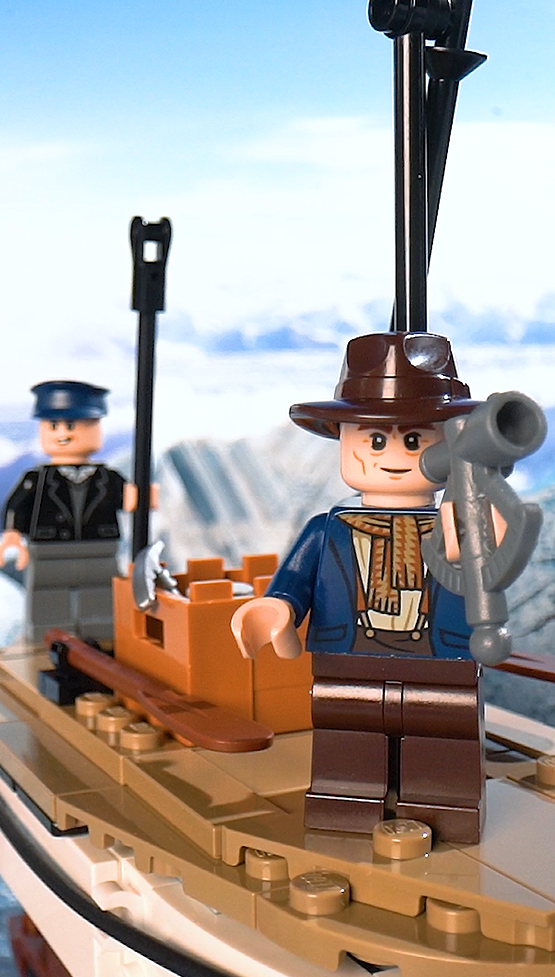 Barca de salvare a lui Shackleton 40729 | LEGO® Icons | Cumpără online ...