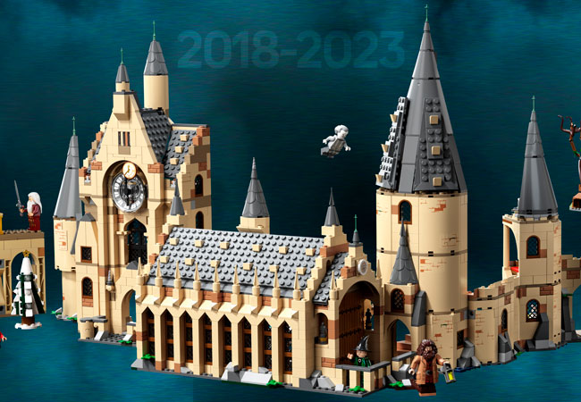 Combining the 2018-2023 LEGO® Harry Potter™ Modular Hogwarts™ Sets ...