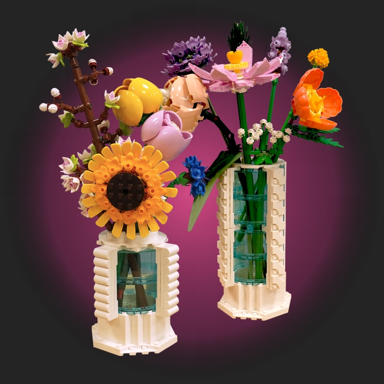 Make the Perfect Vase to Display Your LEGO® Flowers | Official LEGO ...