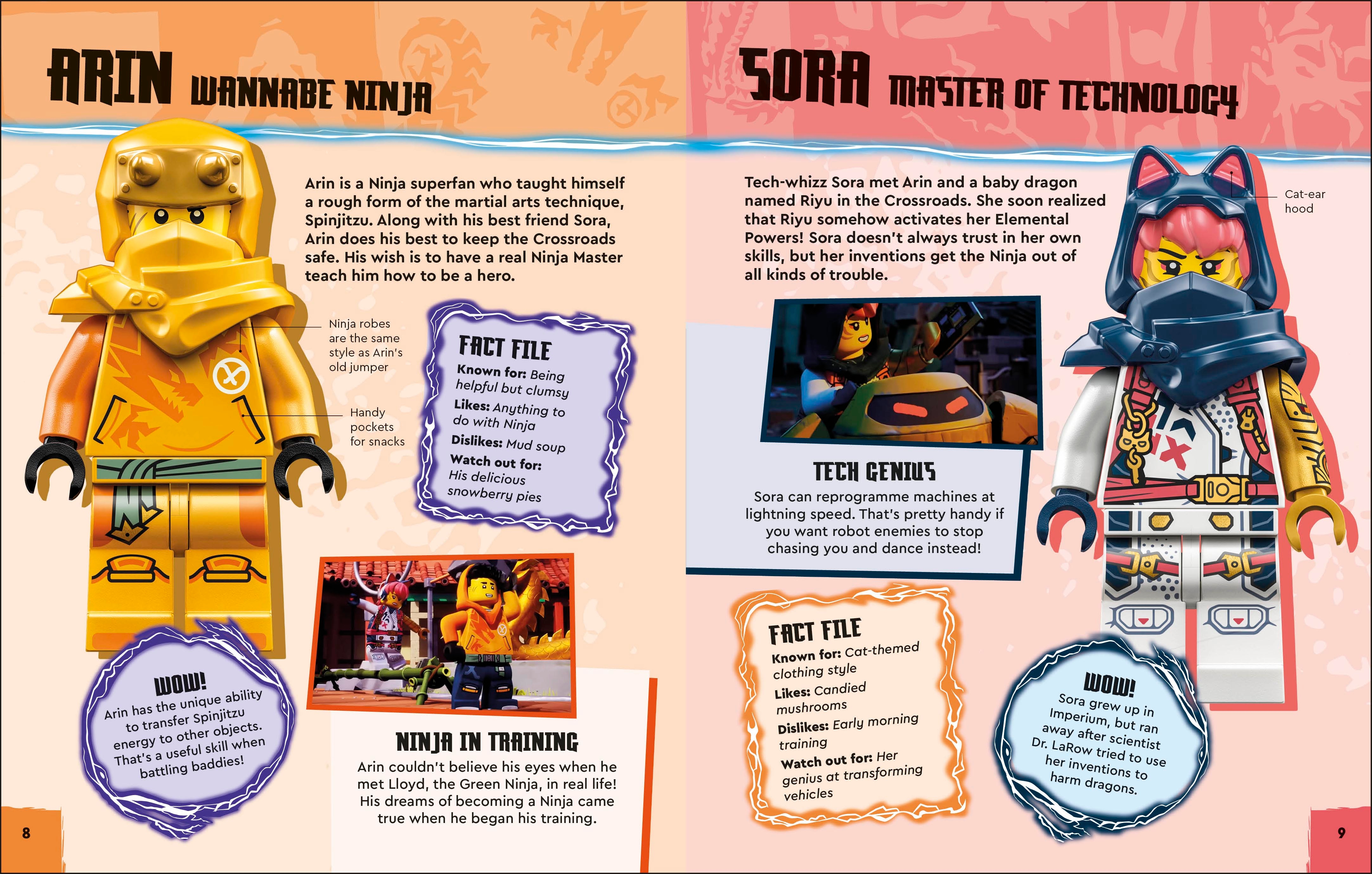 LEGO® NINJAGO® Dragons Rising Character Guide Book 5009217 | NINJAGO ...