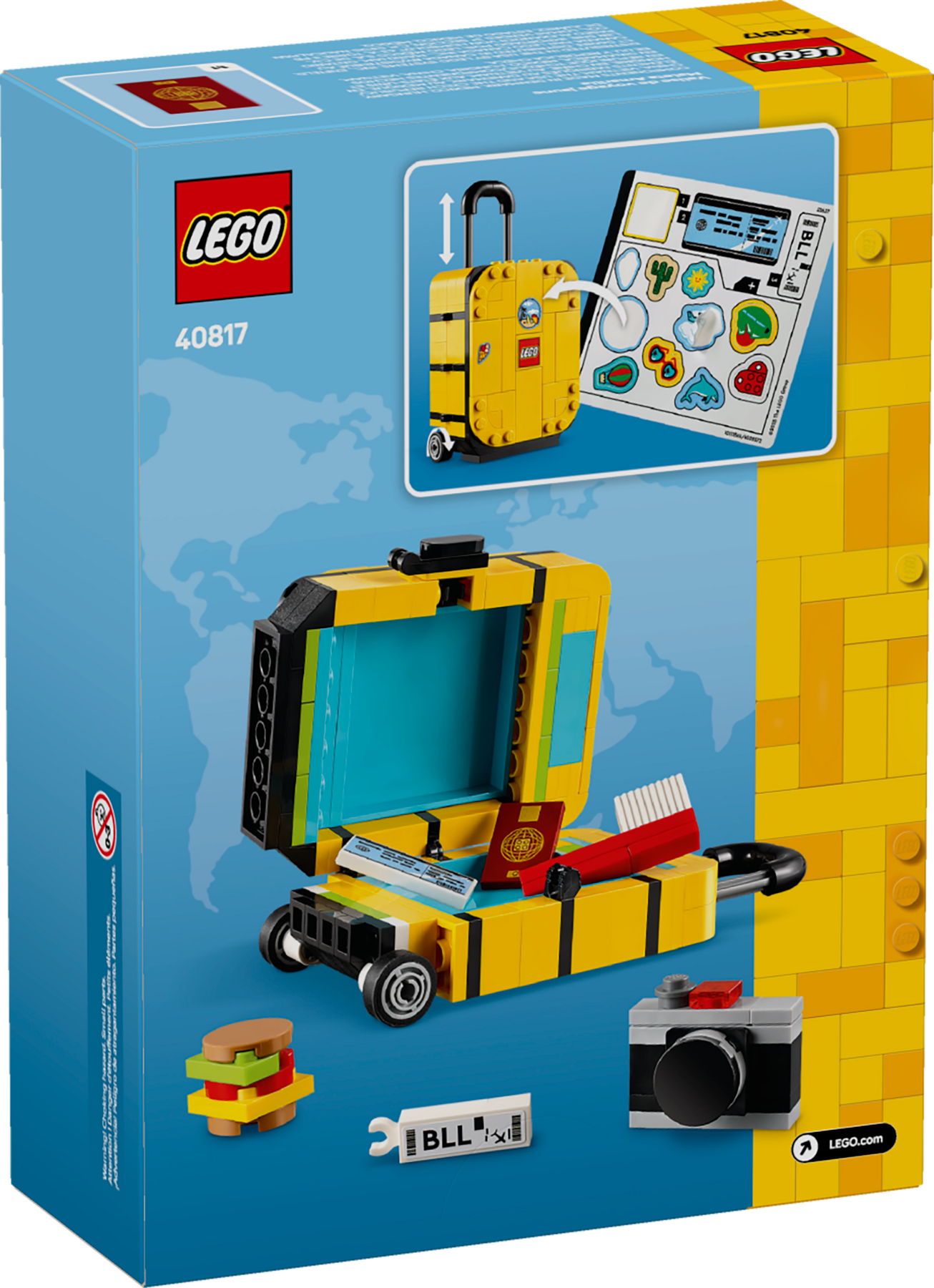 Yellow Travel Suitcase 40817 | Other | Buy online at the Official LEGO ...