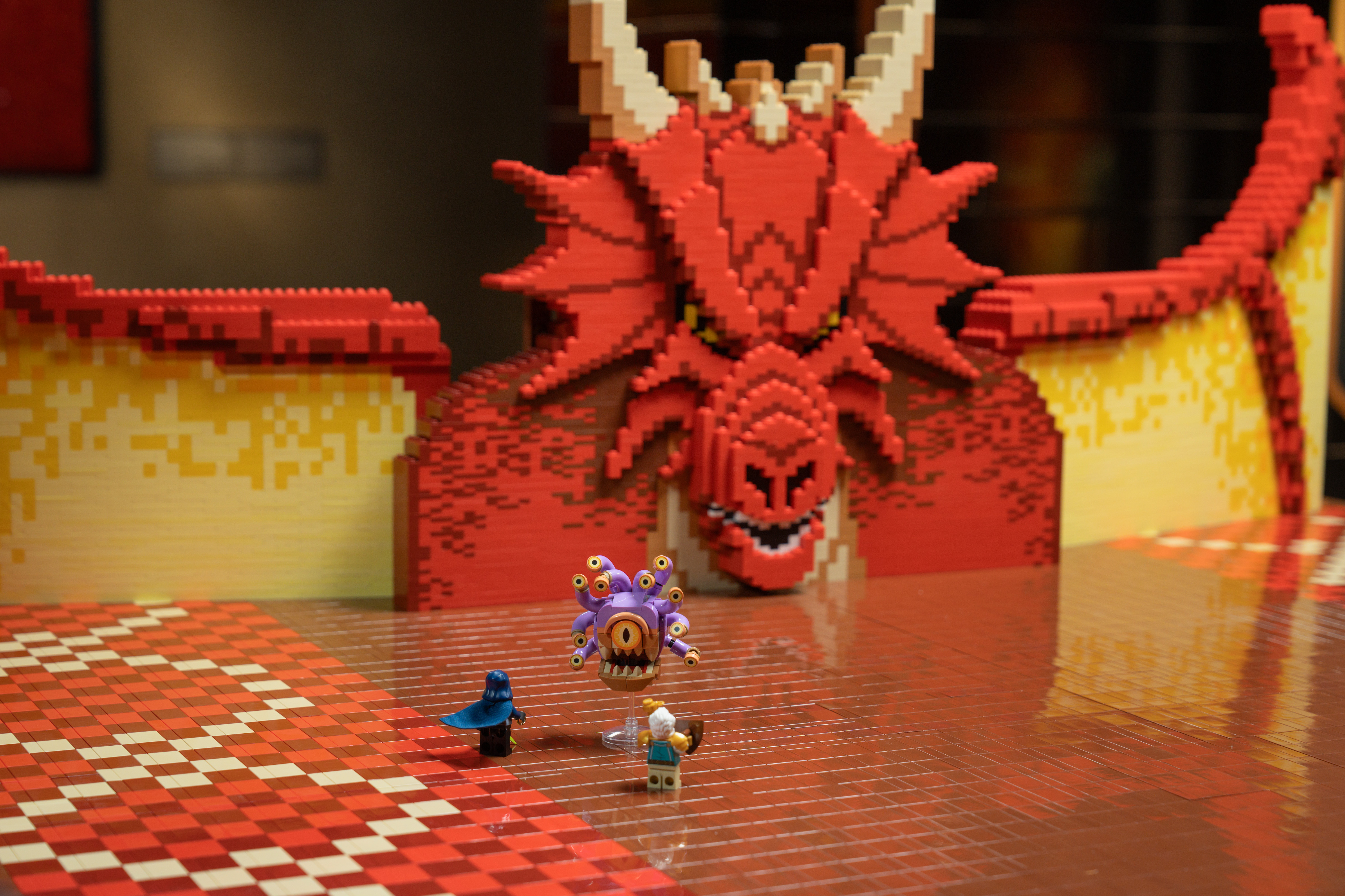 How we built a LEGO® brick DUNGEONS & DRAGONS® table (for the ultimate ...