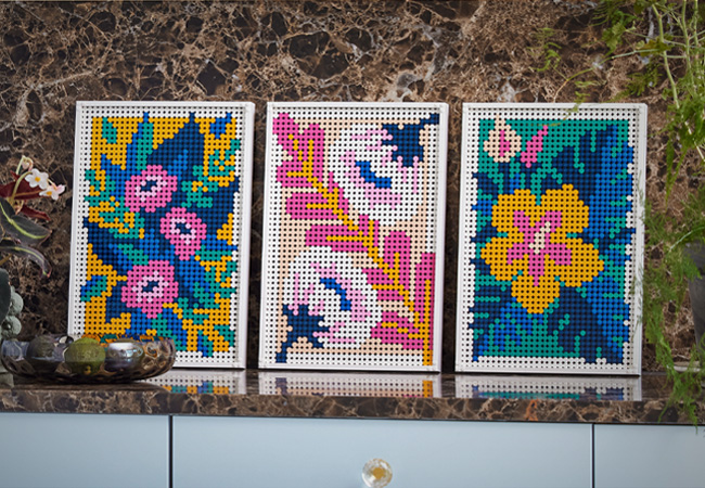 Cara Membuat Dinding Bunga LEGO® Khas Anda | Toko Online LEGO® Resmi ID