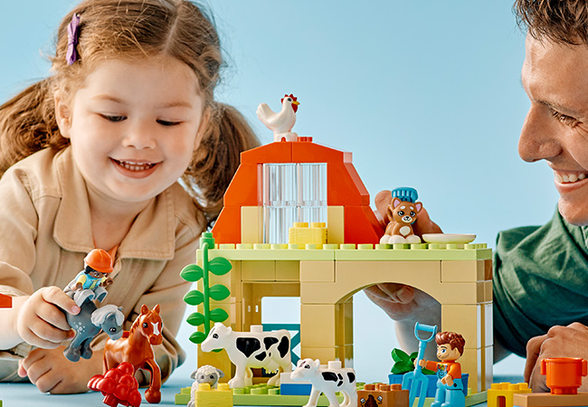 Costruite un luogo felice per i bambini con i mattoncini LEGO® DUPLO® | LEGO® Shop ufficiale IT