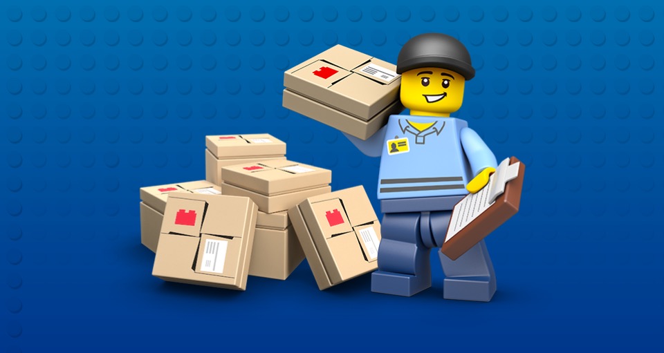 Deliveries and returns | Official LEGO® Shop IT
