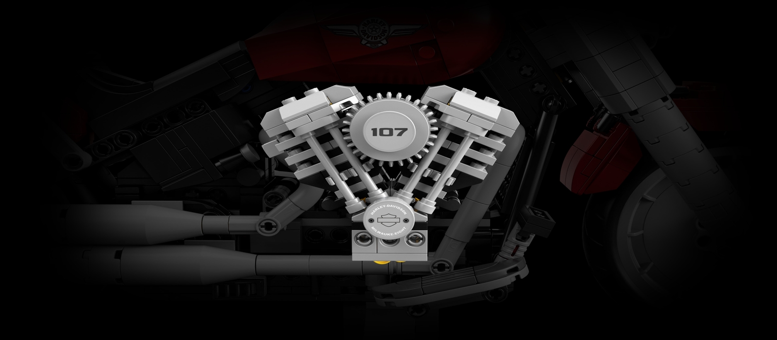 Harley-Davidson® Fat Boy® | LEGO® Creator Expert | Official LEGO® Shop US