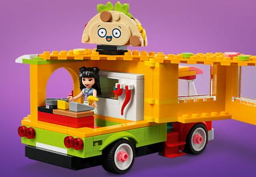 Cluiche Lego Taco Street Food Market 41701 | Friends | Buy Online At