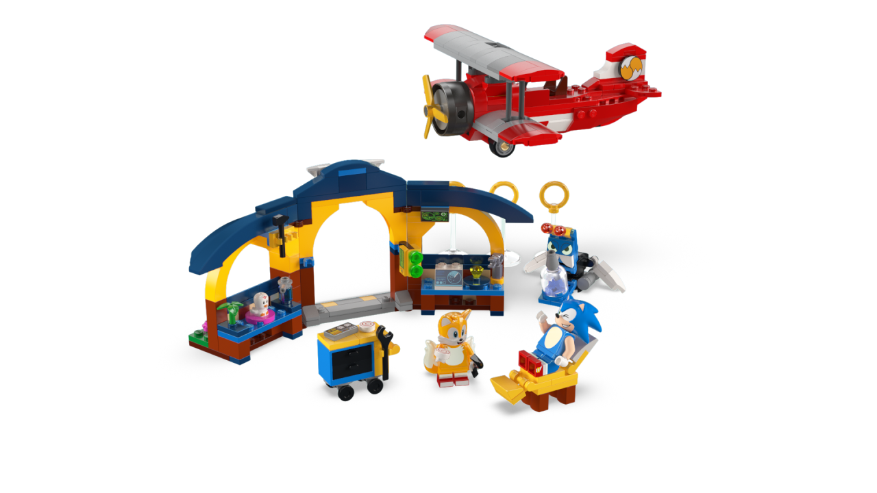 Tails' Workshop and Tornado Plane 76991 | LEGO® Sonic the Hedgehog ...