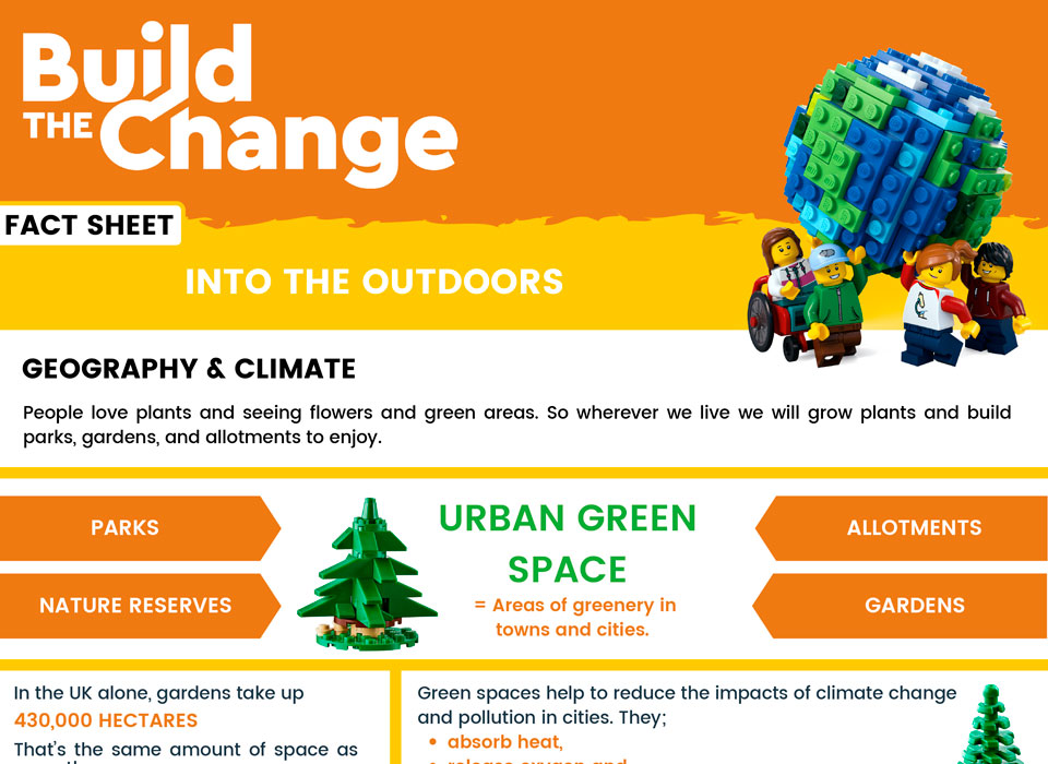 Build the Change activities - Sustainability - LEGO.com US