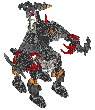 LEGO® Bauanleitung:Core Hunter 6222