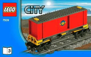 Lego City Cargo Train 7939