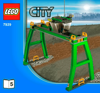 Lego City Cargo Train 7939