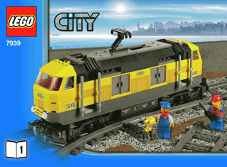 Lego City Cargo Train 7939