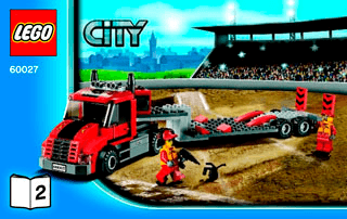 LEGO® Bauanleitung:Monster-Truck Transporter 60027