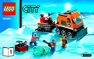 LEGO® Construction manual:Arctic Supply Plane 60064