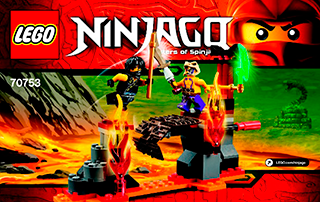 LEGO® Ninjago Lava-Fälle 70753