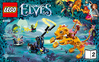 LEGO® Elves Azari & the Fire Lion Capture 41192