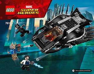 LEGO® Marvel Super Heroes Royal Talon Attacke 76100