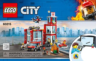 Lego Fire Station 77943 Instructions