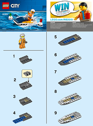 Lego Boat Instructions